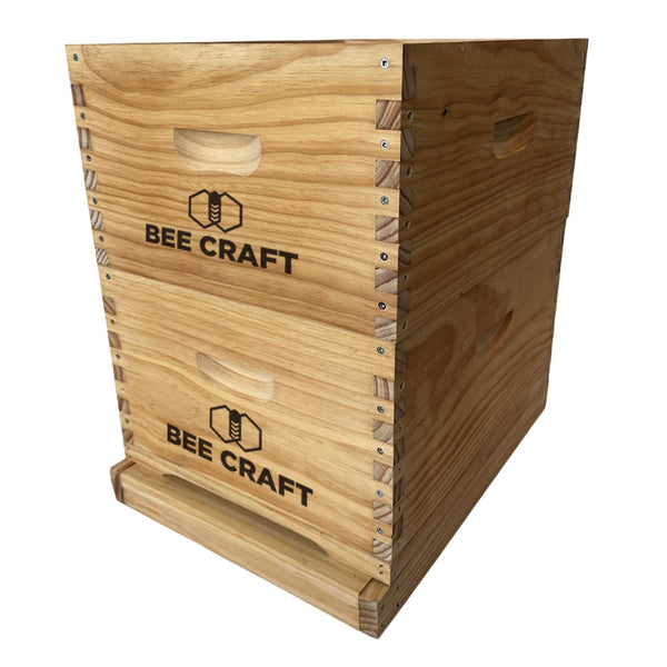 Beecraft Hobbyist Beekeeping Kit - Double box, with gabled lid ...
