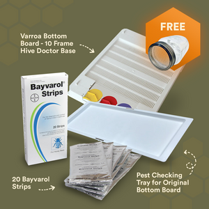 Varroa Defense Kit with Bayvarol Strips - Ecrotek Beekeeping Supplies ...