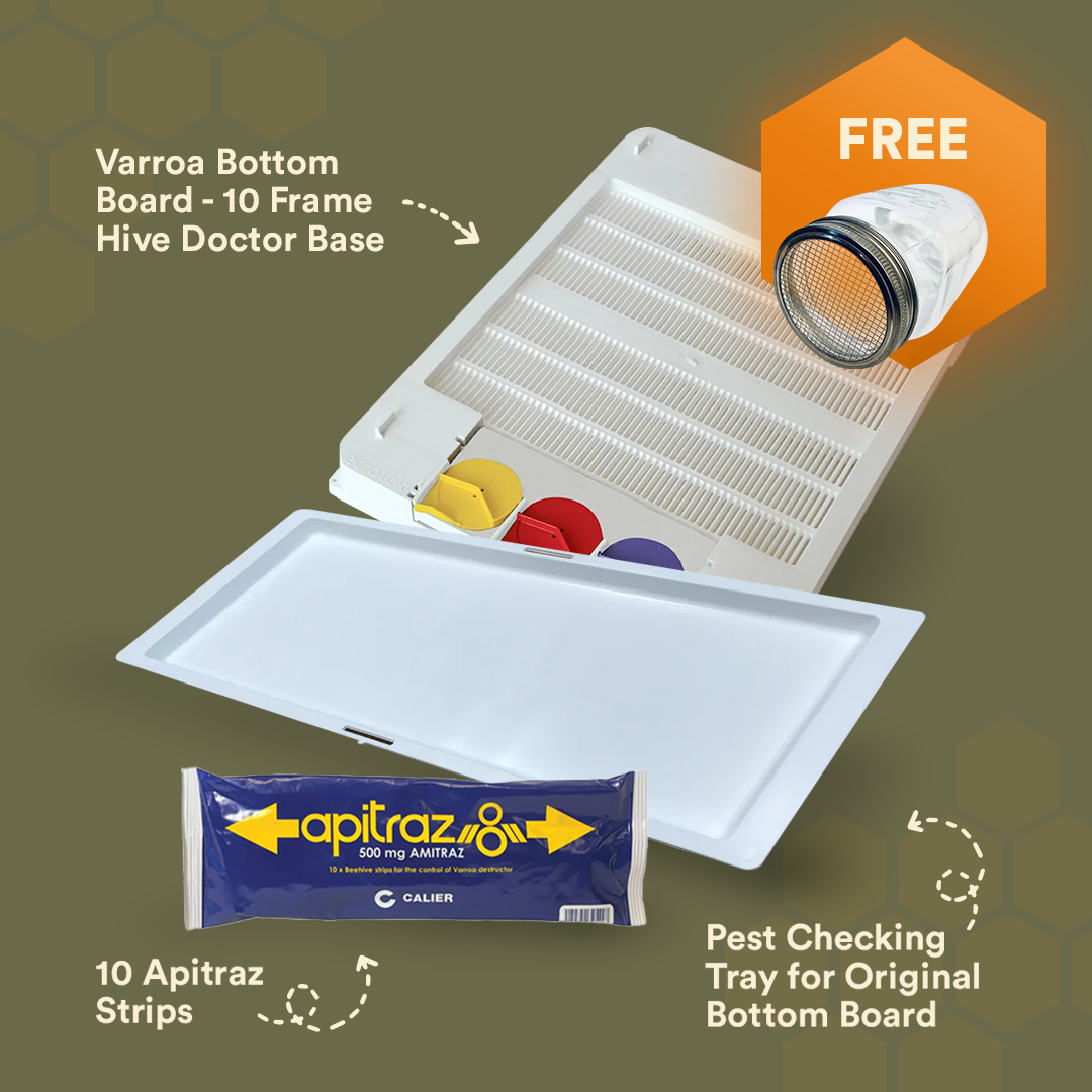 Varroa Control Essentials Bundle with Apitraz Strips - Ecrotek ...