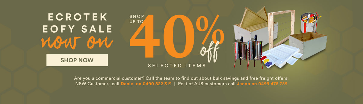 Ecrotek: Beekeeping Supplies Australia & Bee Supplies