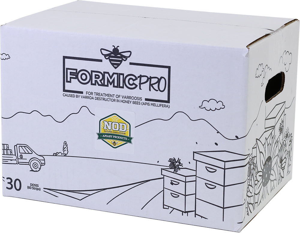 Formic Pro - Varroa Treatment - PKT 30 - Ecrotek Beekeeping Supplies ...