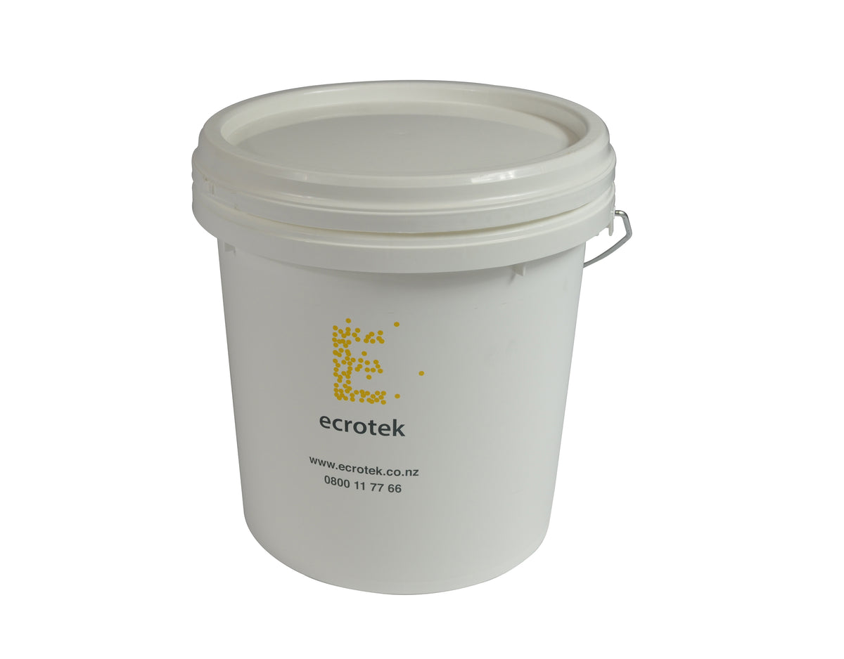 10L (15kg) White Polypail & Lid - Ecrotek Beekeeping Supplies Australia