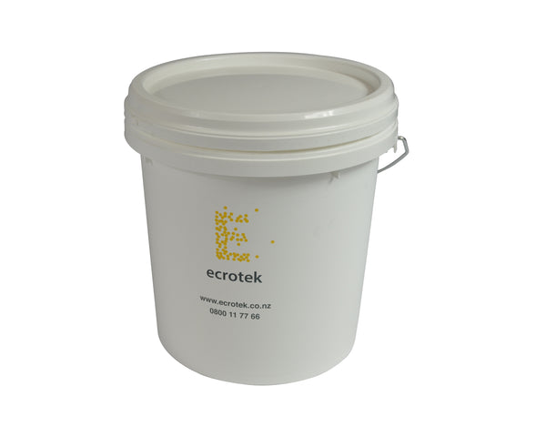 10L (15kg) White Polypail & Lid - Ecrotek Beekeeping Supplies Australia