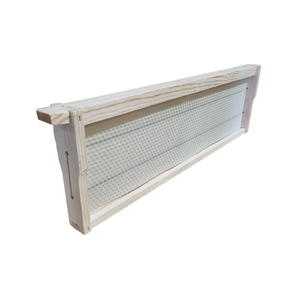 Assembled Wired and Wax Frame - Ideal Depth - Ecrotek Beekeeping Supplies Australia