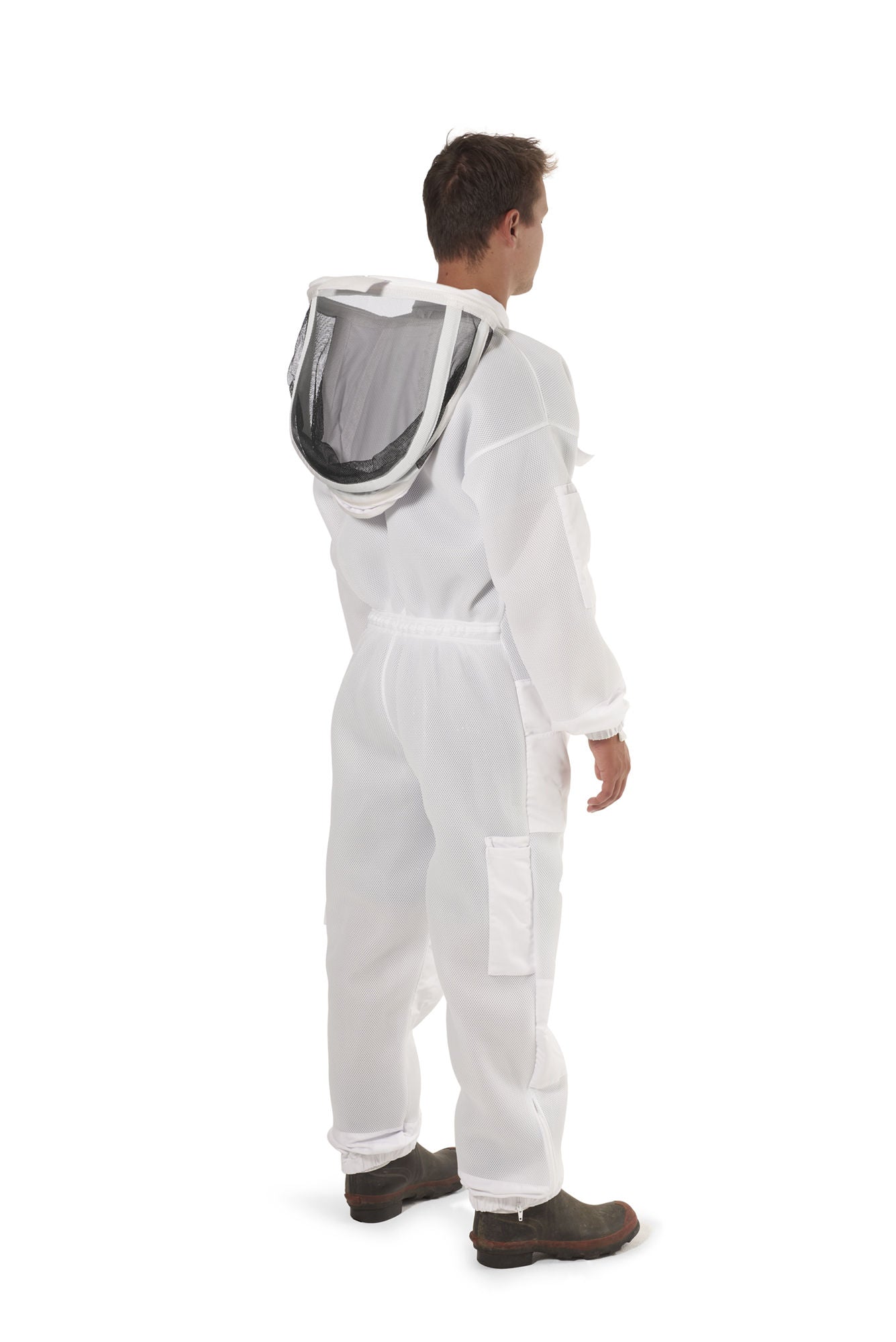 Lightweight Vented Beesuit with Folding Hood - Ecrotek Beekeeping ...