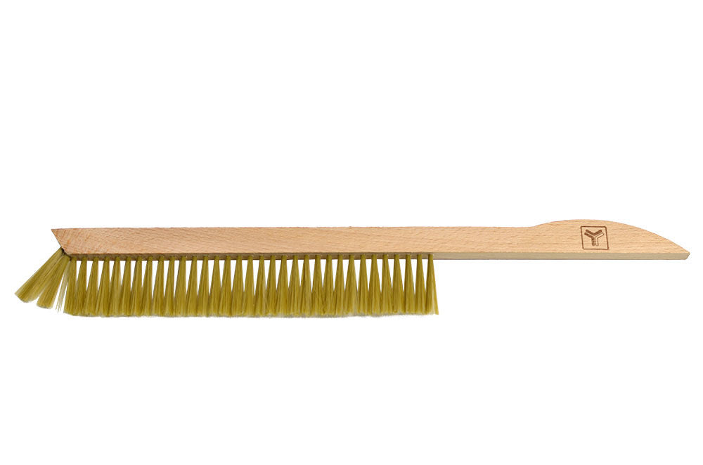 Premium Nylon Bee Brush - Wooden Handle - Ecrotek Beekeeping Supplies ...